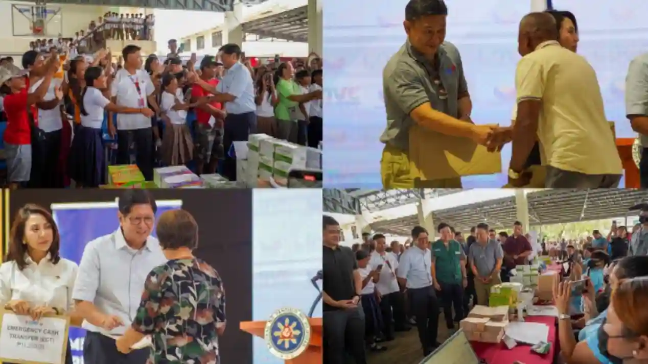 PBBM, Angara Team Up To Deliver Social Services In Aurora Anew